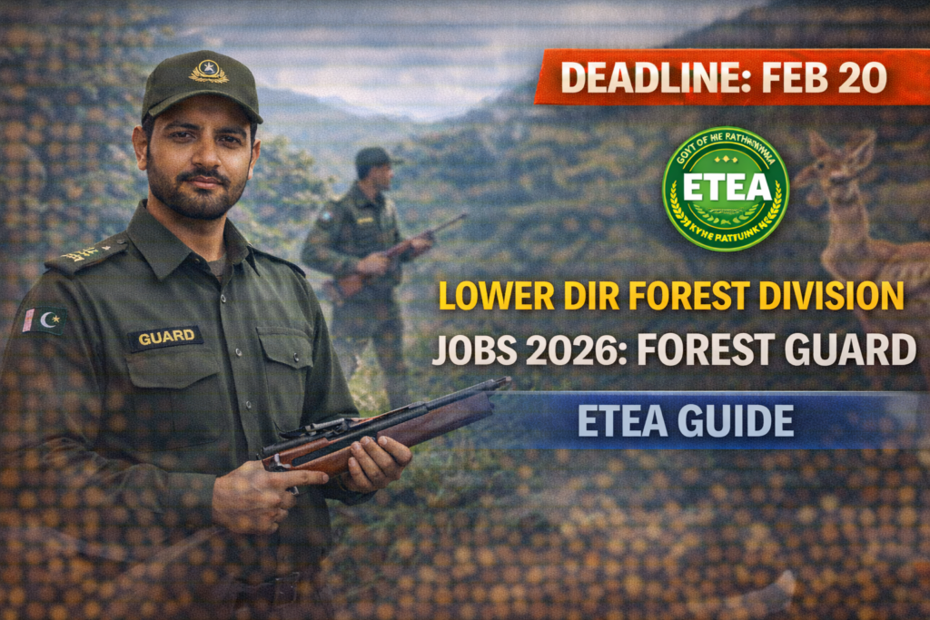 Latest Lower Dir Forest Division Jobs 2026 - JobLoop